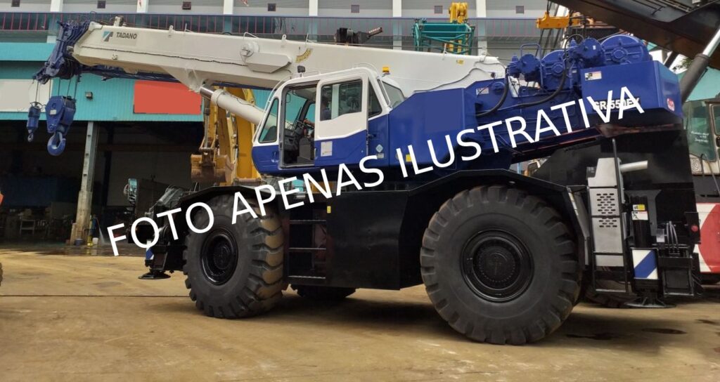 TADANO GR-550EX 2011 55 TON. – Guindastes Theodoro
